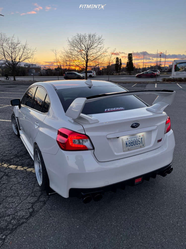 2016 Subaru WRX STI Limited with 18x10 Enkei Rpf1 and Federal 265x35 on ...