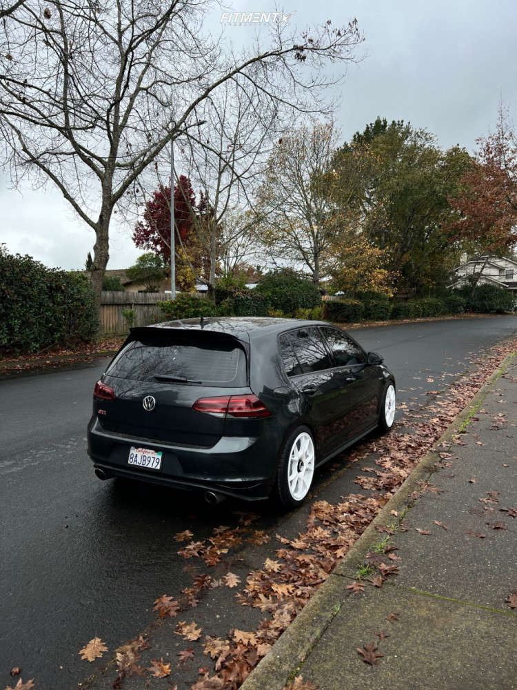 2017 Volkswagen GTI S with 18x8.5 Fifteen52 Comp and Continental 235x40 ...