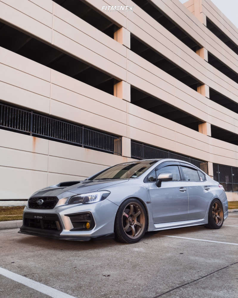 2019 Subaru WRX Base with 18x9.5 Gram Lights 57dr and Yokohama 265x35 ...