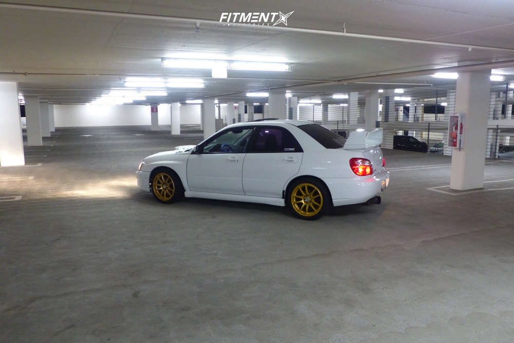 2004 Subaru Impreza WRX with 17x8 RTX R-Spec Stag and Toyo Tires 235x40 ...
