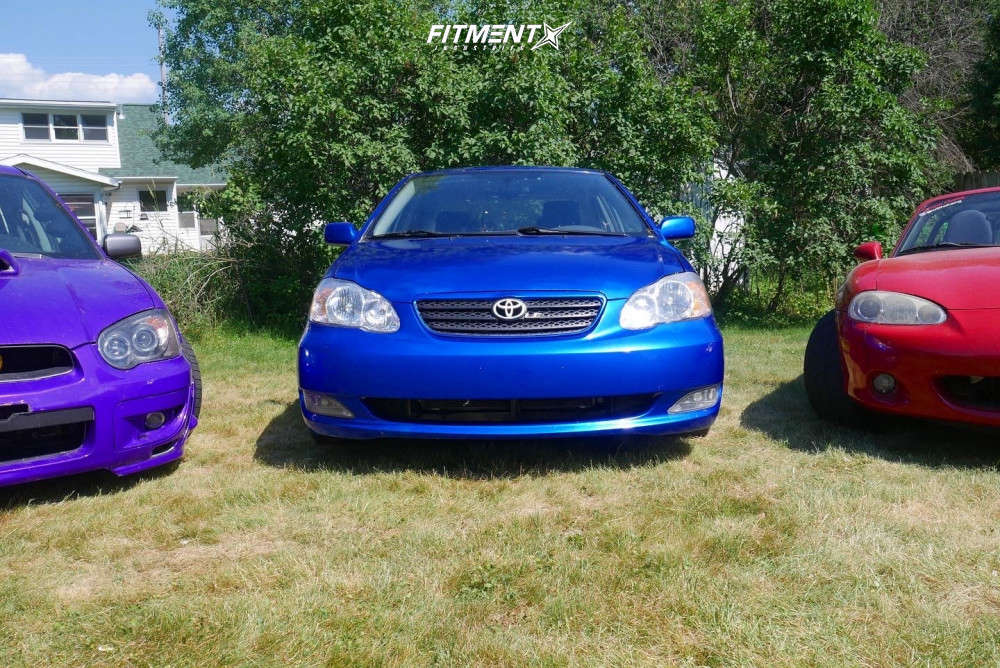 2007 Toyota Corolla LE with 16x7 Konig Control and Michelin 205x55 on ...