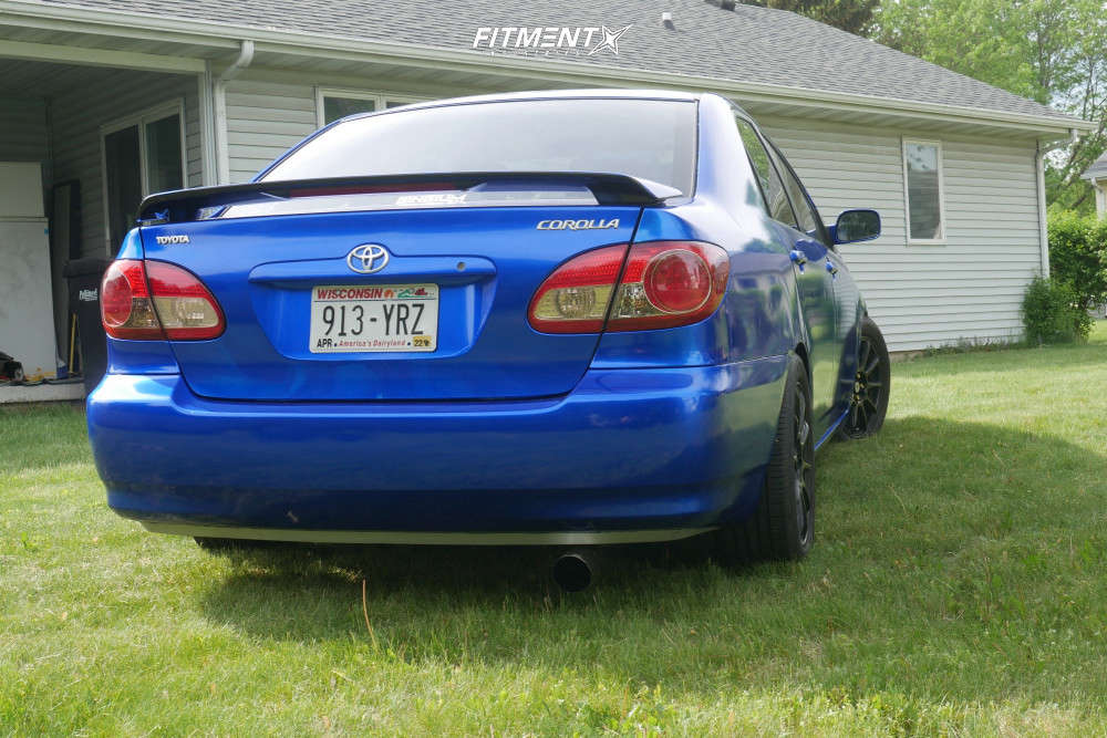 2007 Toyota Corolla LE with 16x7 Konig Control and Michelin 205x55 on ...