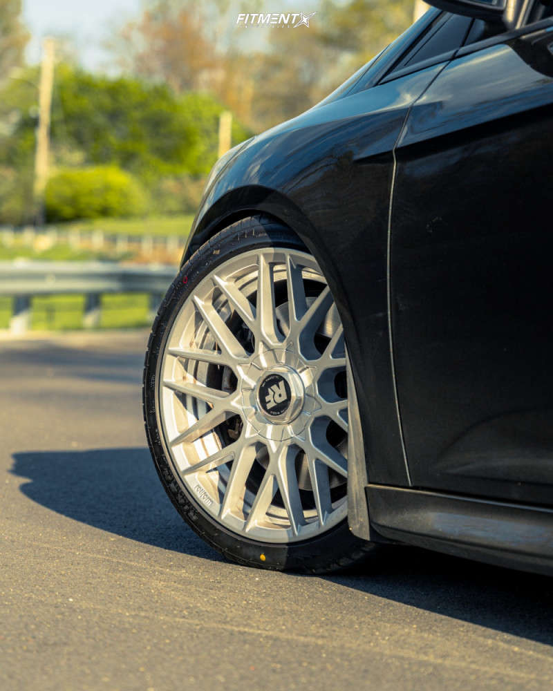2014 Ford Focus ST with 18x8.5 Rotiform Forged Rse and Riken 225x35 on ...