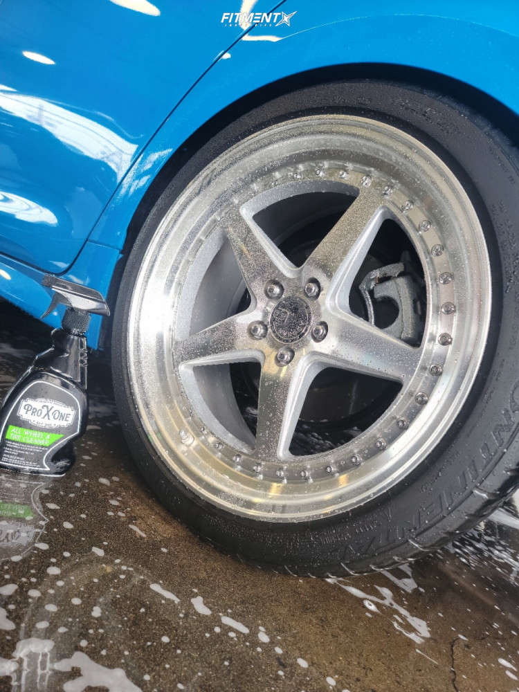 2020 Toyota Corolla XSE with 18x8.5 Aodhan Ds05 and Continental 225x40 on Lowering Springs ...