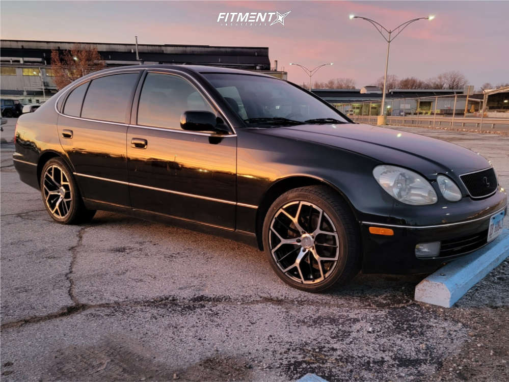 1999 Lexus GS400 Base with 18x8.5 XXR 566 and Vercelli 245x40 on Stock ...