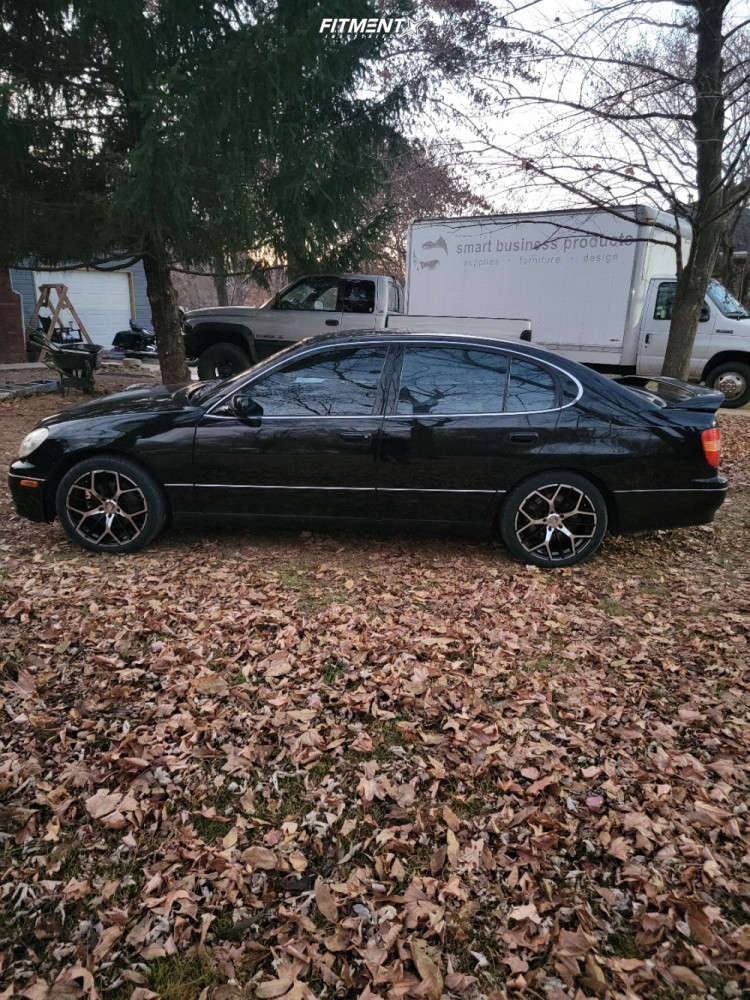 1999 Lexus GS400 Base with 18x8.5 XXR 566 and Vercelli 245x40 on Stock ...