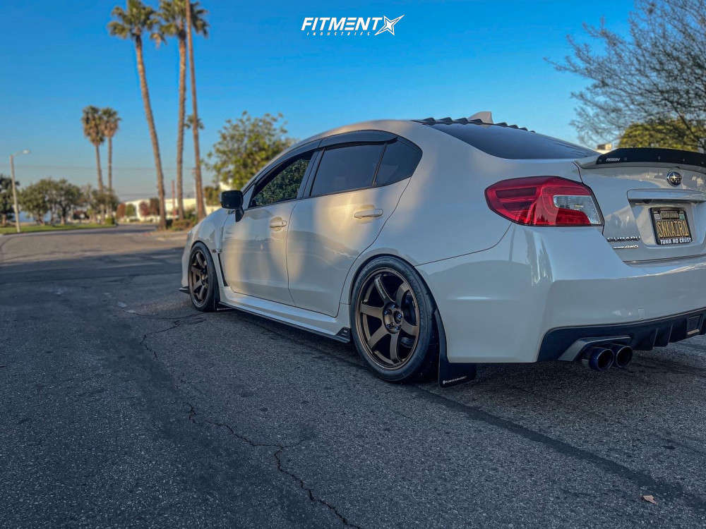 2020 Subaru WRX Premium with 18x10 Volk Te37 Saga and Nankang 265x35 on ...