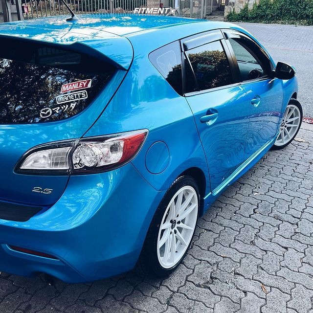 2010 Mazda 3 GT with 18x8 Konig Oversteer and Falken 215x45 on Stock ...