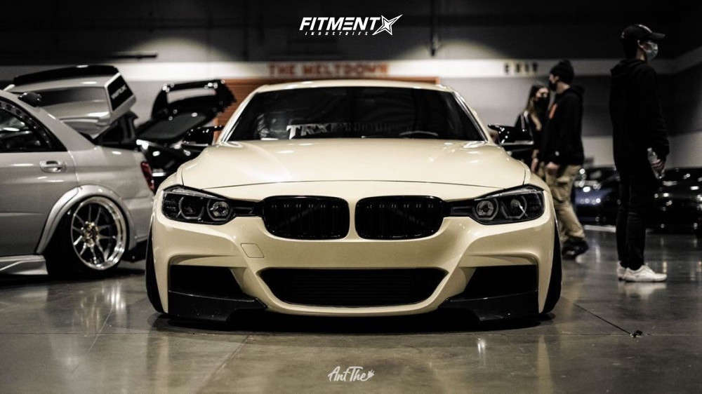 2015 BMW 320i XDrive Base with 18x10.5 BBS Rs and Continental 225x45 on ...