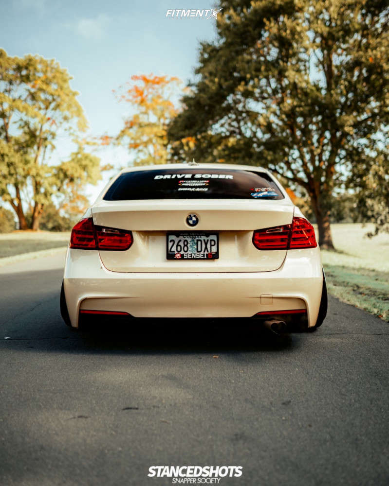 2015 BMW 320i XDrive Base with 18x10.5 BBS Rs and Continental 225x45 on ...