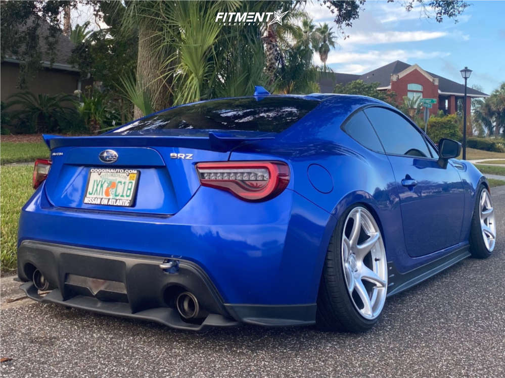 2015 Subaru BRZ Series.Blue with 18x9 Kansei Tandem and Lexani 215x35 ...