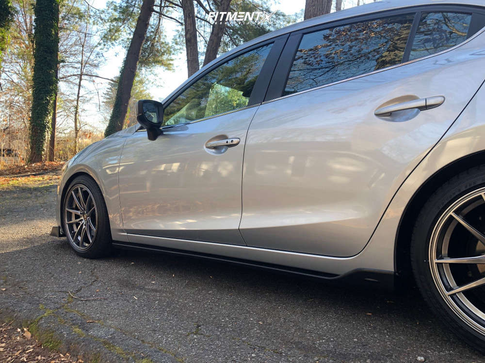 2018 Mazda 3 Grand Touring with 18x8 Konig Wheel Model and Sumitomo ...