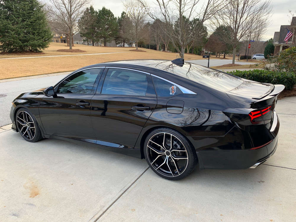 2021 Honda Accord Sport with 20x9 Liquid Metal Rotary and Fullway ...