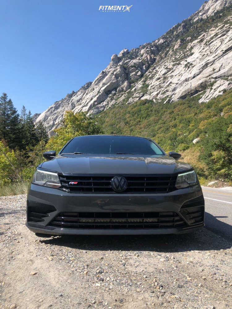 2016 Volkswagen Passat R-Line with 19x9.5 Aodhan Aff7 and Federal ...