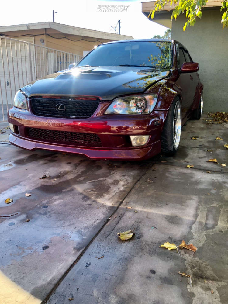 2001 Lexus IS300 Base with 18x9.5 Cosmis Racing Xt-006r and Federal ...