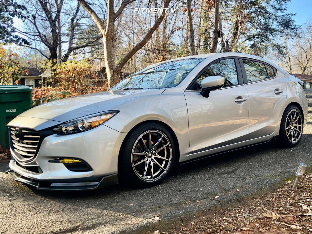 2018 Mazda 3 Grand Touring with 18x8 Konig Oversteer and Sumitomo ...