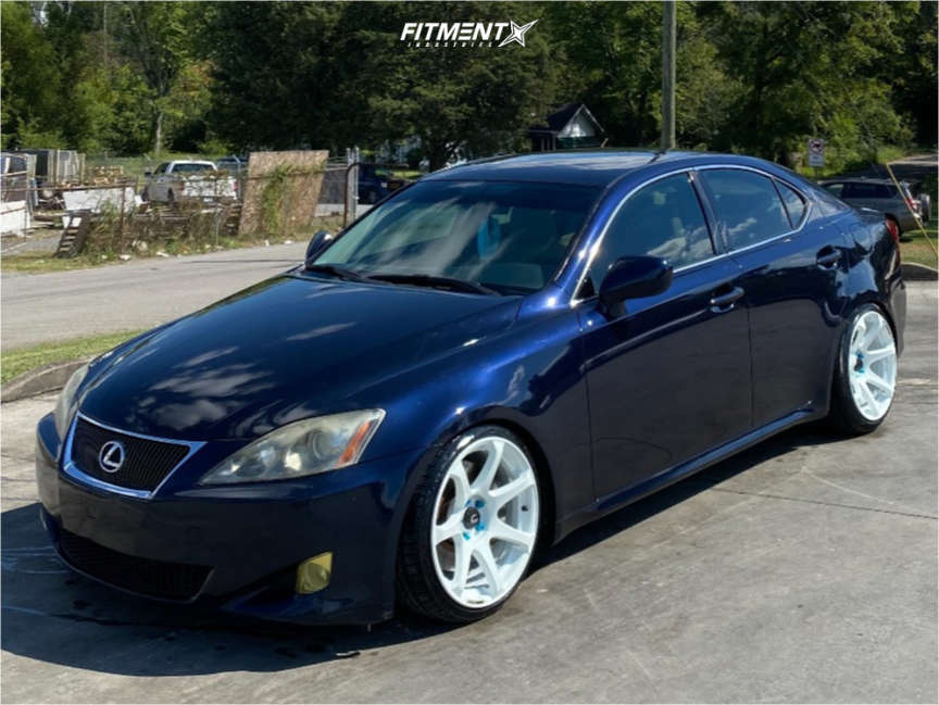 2006 Lexus IS350 Base with 18x9 Cosmis Racing Mr7 and Nankang 225x35 on ...