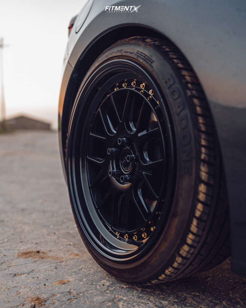 2013 Scion FR-S Base with 18x9.5 Aodhan Ds06 and Pirelli 215x40 on ...