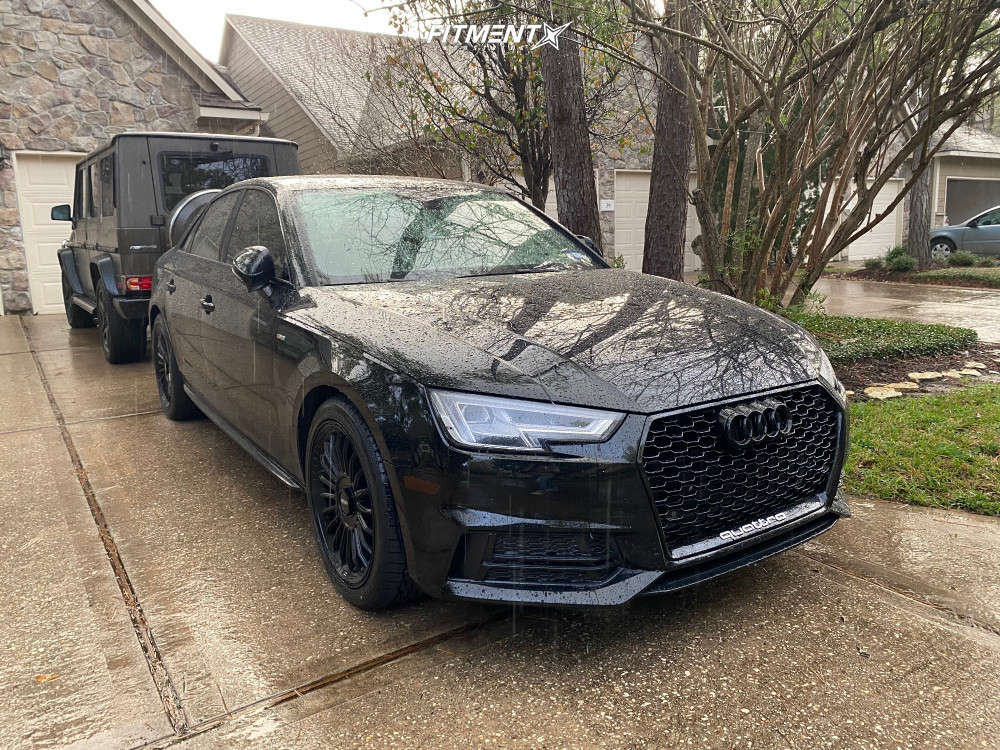 2017 Audi A4 Quattro Premium Plus with 19x8.5 Rotiform Buc-m and Toyo ...