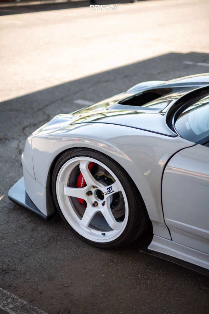 1991 Acura NSX Base with 18x9.5 Advan Gt and Federal 245x35 on ...