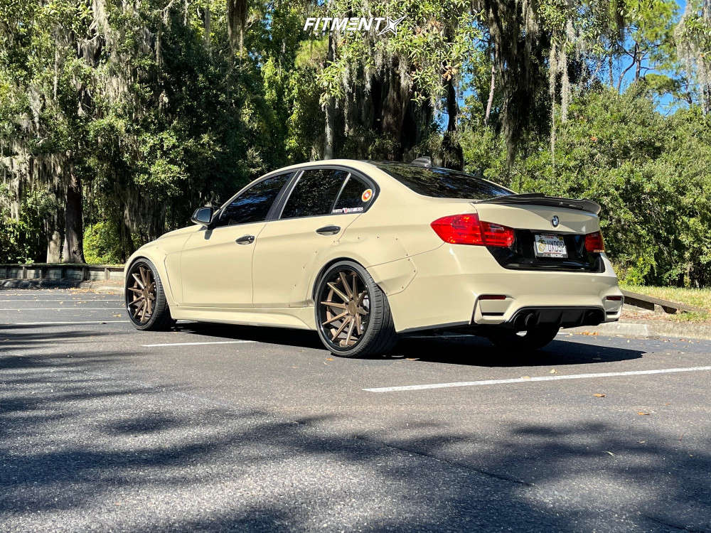 2013 BMW 328i Base with 20x9.5 Ferrada FR4 and Toyo Tires 255x30 on ...