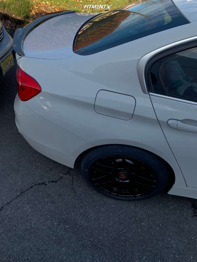 2017 BMW 330i XDrive Base with 18x8.5 Curva C300 and Vercelli 245x45 on ...