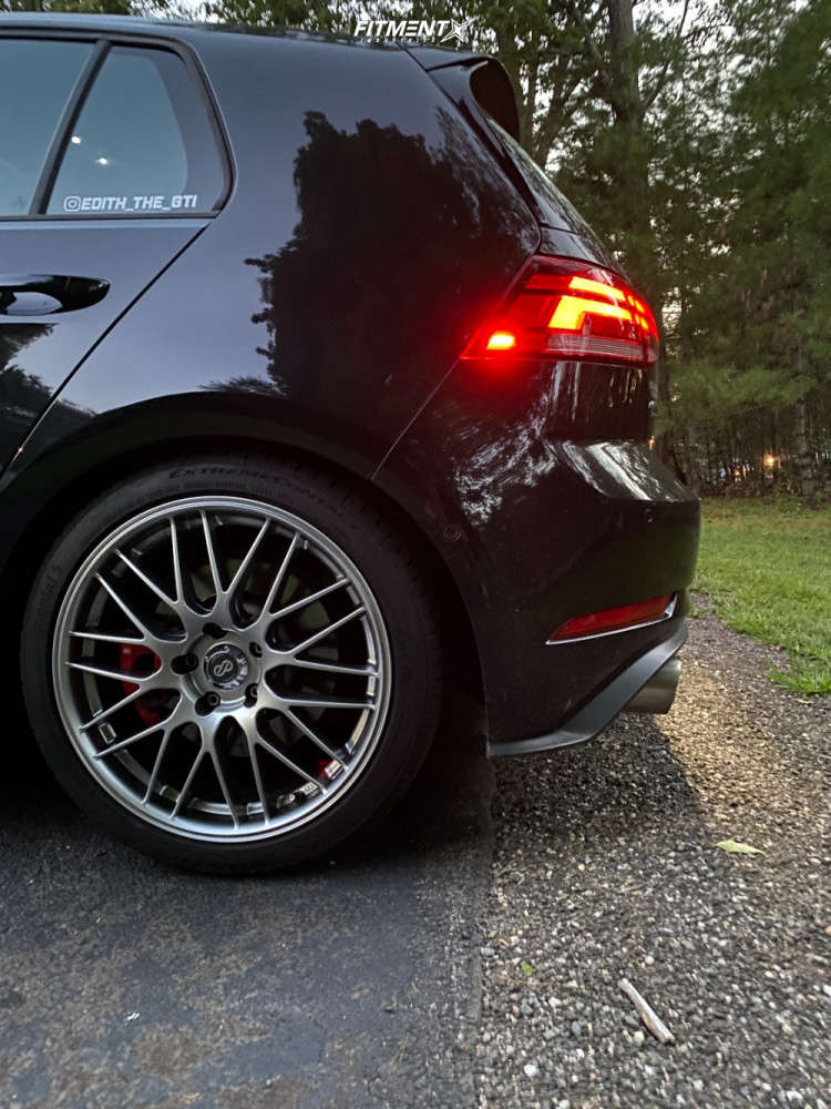 2018 Volkswagen GTI Autobahn with 18x8.5 Enkei Ekm3 and Continental ...