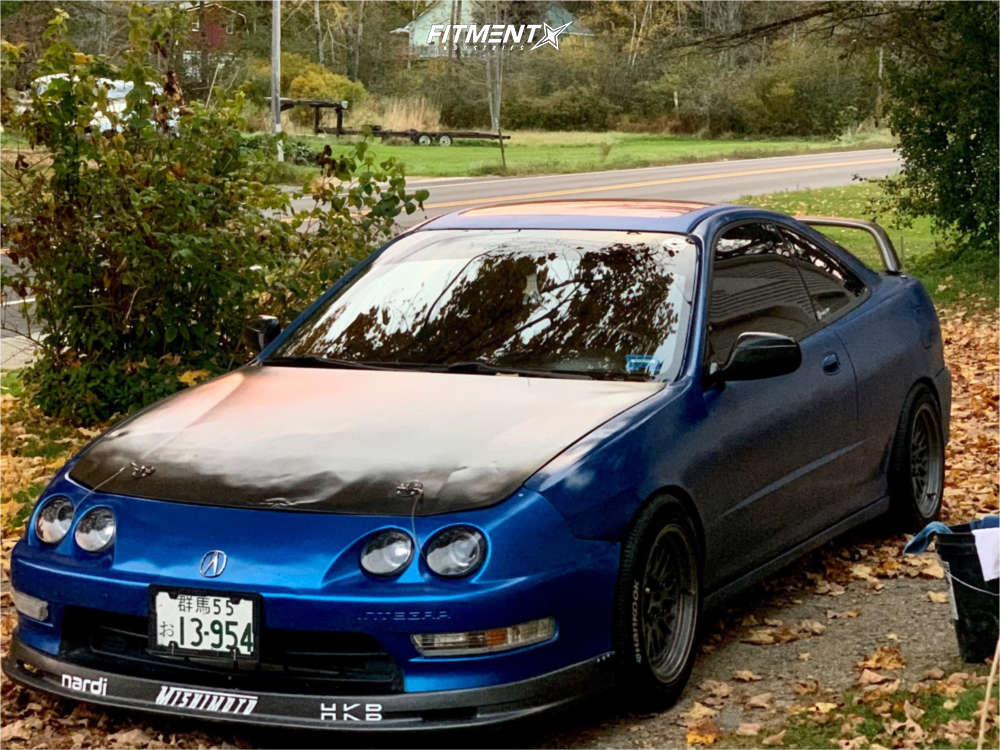 1999 Acura Integra LS with 15x8 SSR Ms3 and Hankook 205x50 on Coilovers ...