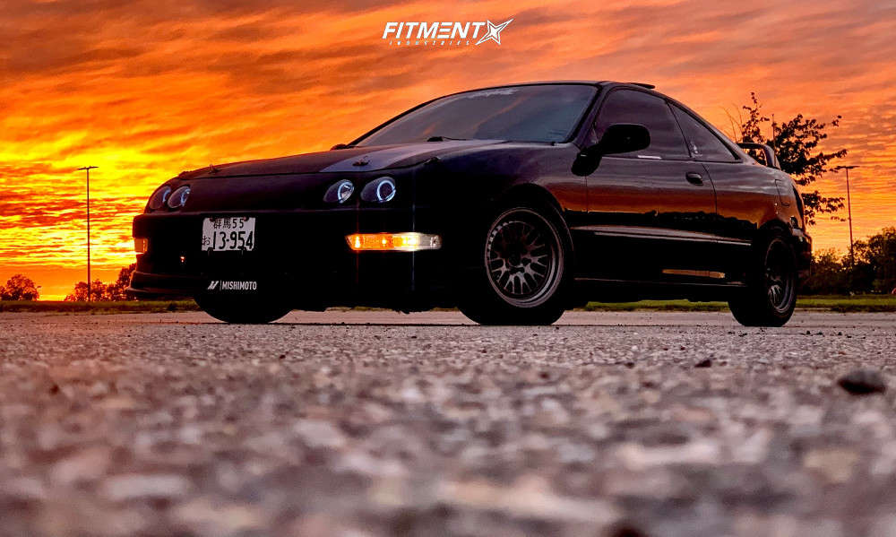 1999 Acura Integra LS with 15x8 SSR Ms3 and Hankook 205x50 on Coilovers ...