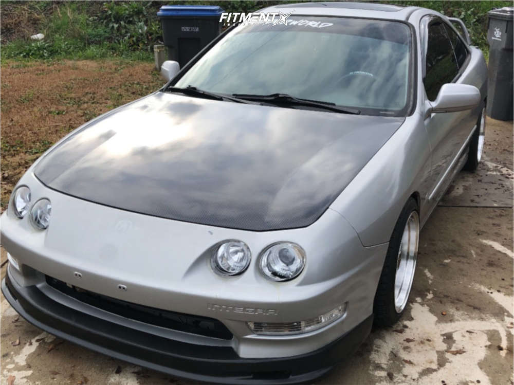 2000 Acura Integra LS with 16x8.5 Vors Vr3 and Nitto 205x40 on ...