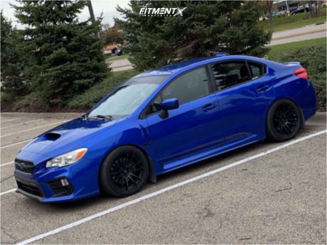 2018 Subaru WRX Base with 18x9.5 AVID1 AV20 and Bridgestone 265x35 on ...