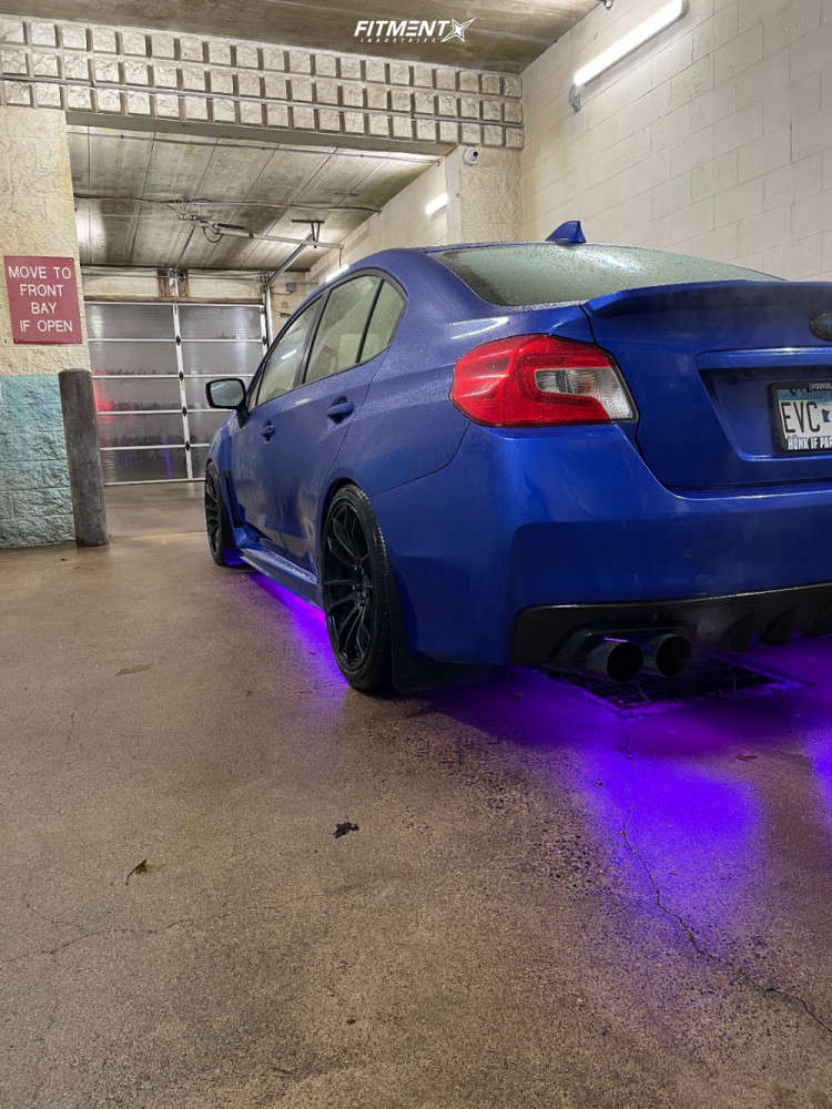 2018 Subaru WRX Base with 18x9.5 AVID1 AV20 and Bridgestone 265x35 on ...