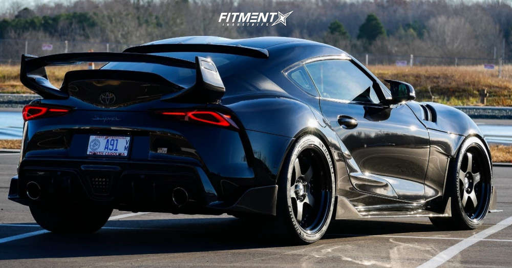 2021 Toyota GR Supra A91 Edition with 20x9.5 SSR Sp1 and Michelin ...