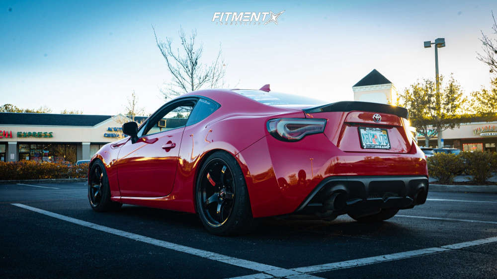 2017 Toyota 86 Base with 18x9.5 Rays Engineering 57cr and Firestone ...