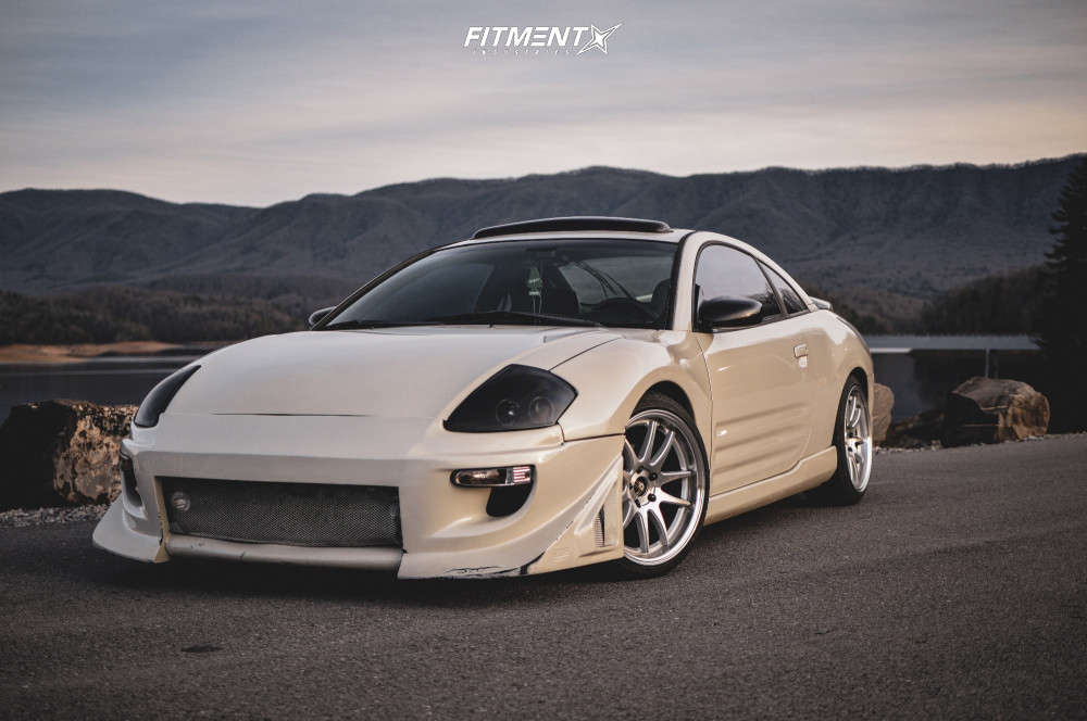 2001 Mitsubishi Eclipse GT with 18x8.5 Aodhan Ds02 and Achilles 215x40 ...