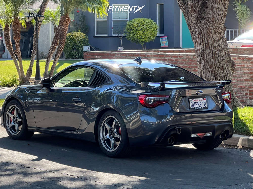 2020 Subaru BRZ Limited with 17x8 Enkei Ts-5 and Michelin 235x45 on Lowering Springs | 2008122 ...