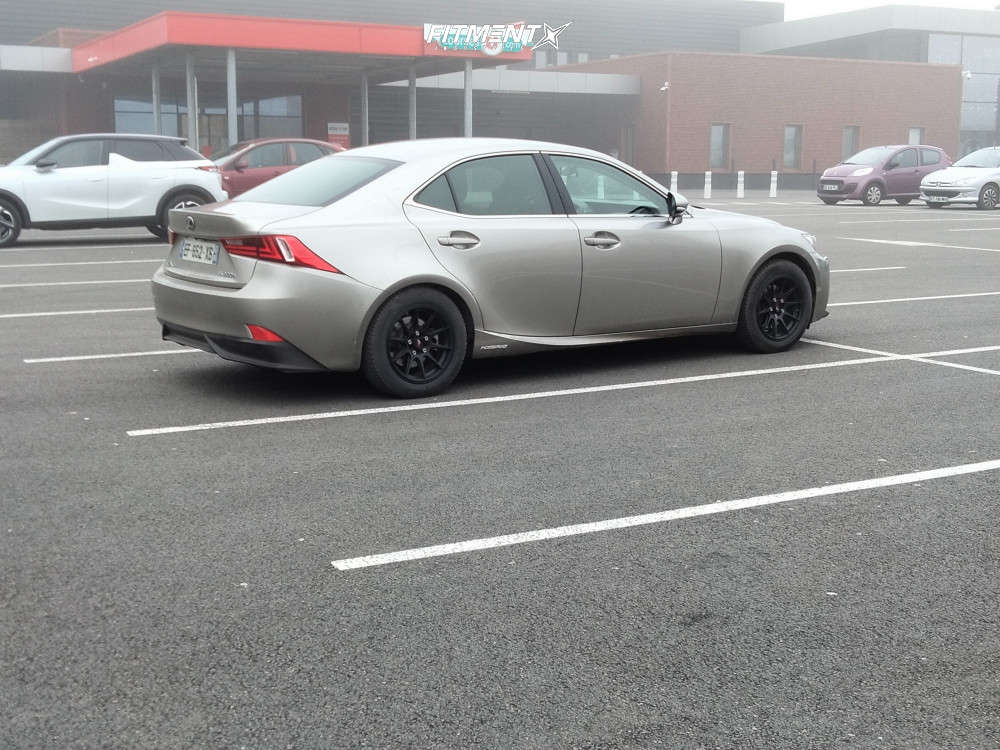 2015 Lexus IS250 Base with 16x7.5 Japan Racing Jr11 and Pirelli 205x55 ...