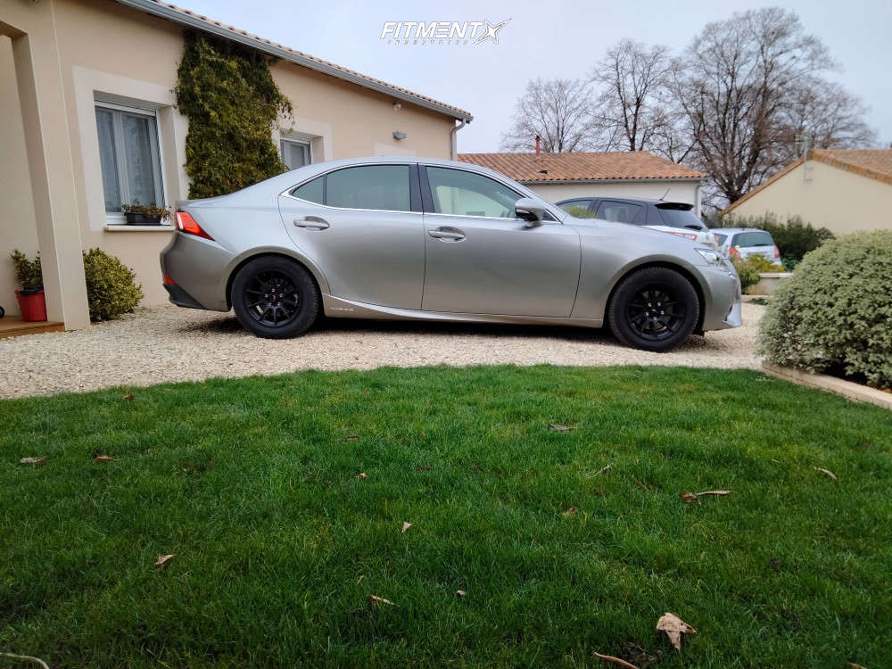 2015 Lexus IS250 Base with 16x7.5 Japan Racing Jr11 and Pirelli 205x55 ...