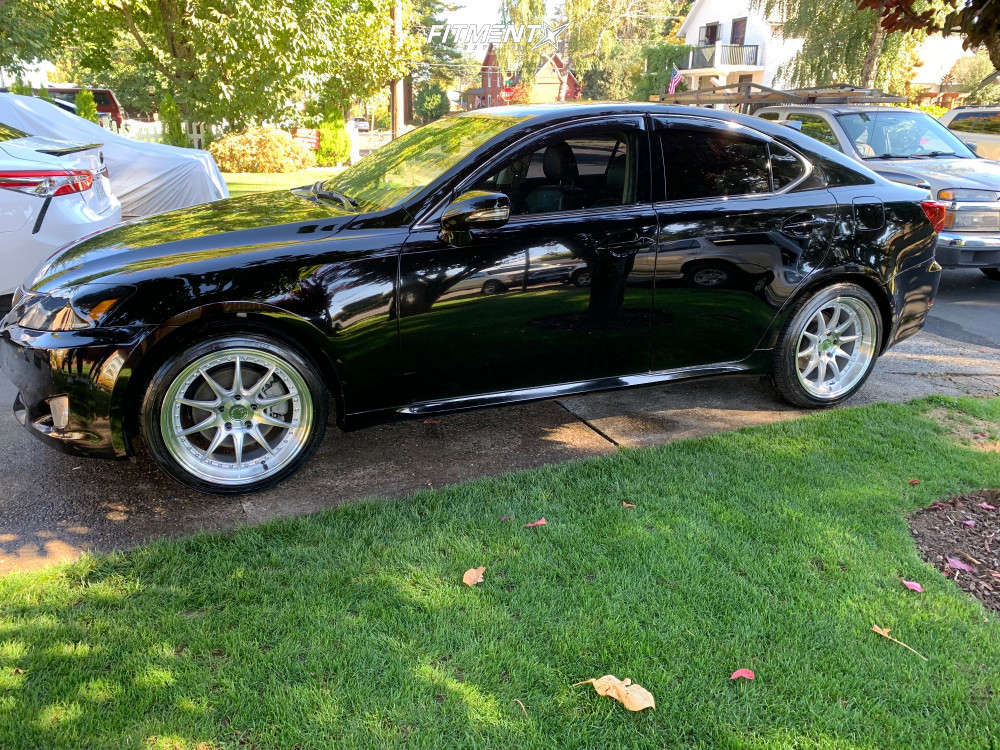 2010 Lexus IS250 Base with 18x8.5 Aodhan Ds07 and Toyo Tires 225x40 on ...