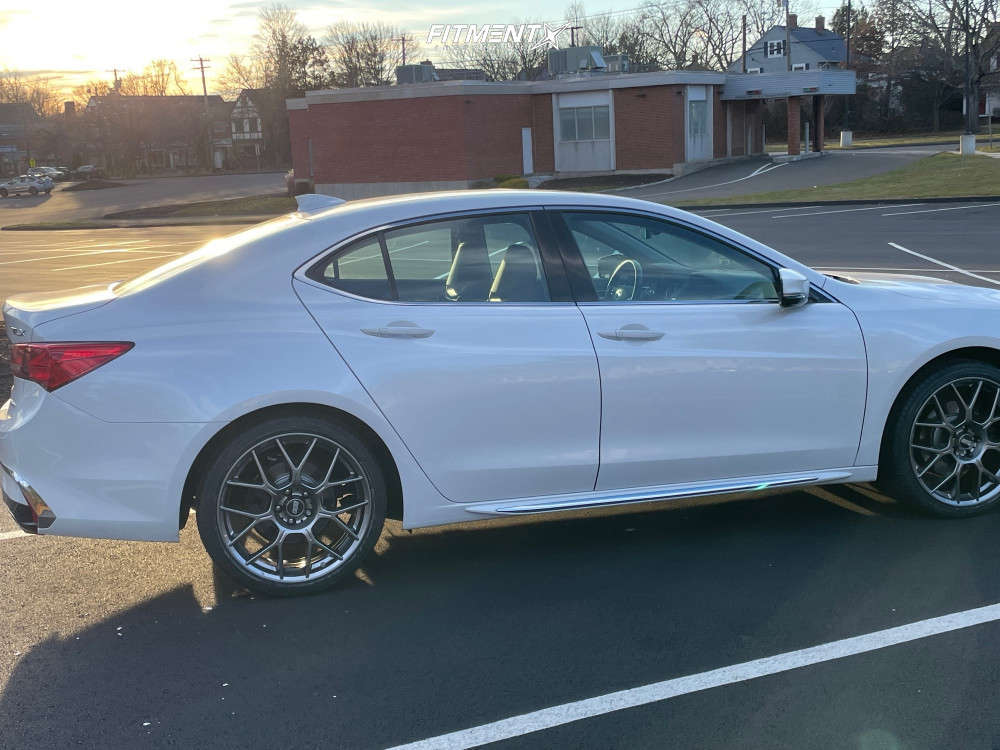 2020 Acura TLX SH-AWD with 20x8.5 BBS Xr and Bridgestone 245x35 on ...