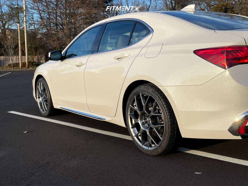 2020 Acura TLX SH-AWD with 20x8.5 BBS Xr and Bridgestone 245x35 on ...
