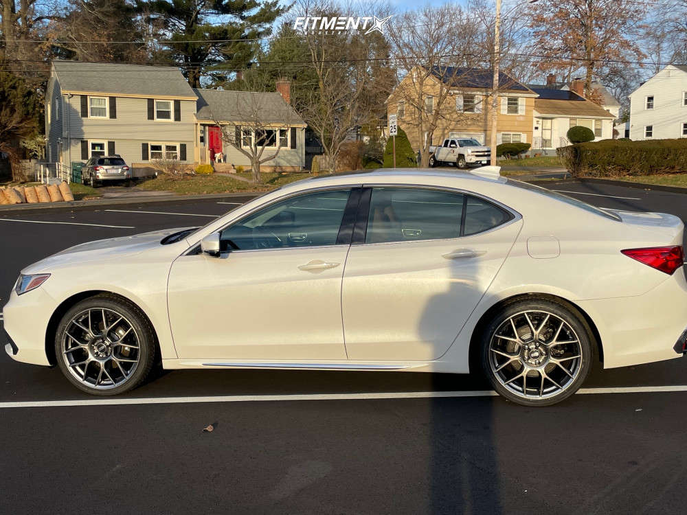 2020 Acura TLX SH-AWD with 20x8.5 BBS Xr and Bridgestone 245x35 on ...