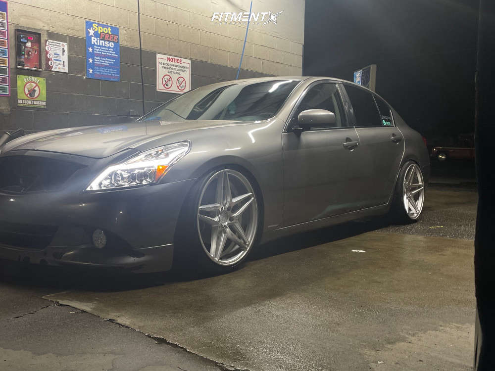 2008 INFINITI G35 Base with 20x9 Blaque Diamond Bd-8 and Neoterra ...