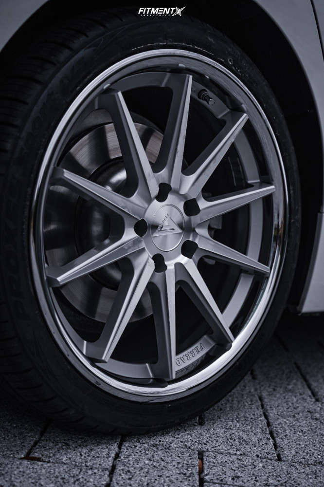 2019 BMW 330i Base with 19x8.5 Ferrada FR4 and Toyo Tires 245x35 on ...