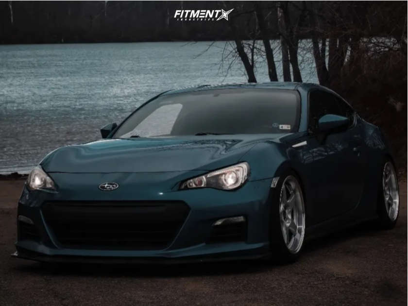 2013 Subaru BRZ Premium with 18x9.5 ESR AP5 and Vercelli 255x35 on ...