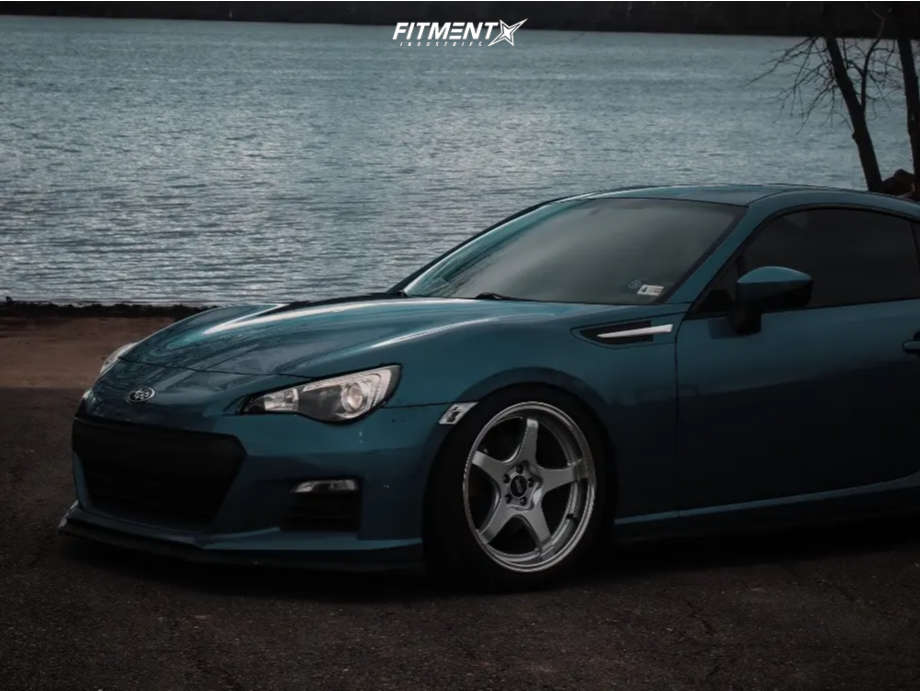 2013 Subaru BRZ Premium with 18x9.5 ESR AP5 and Vercelli 255x35 on ...
