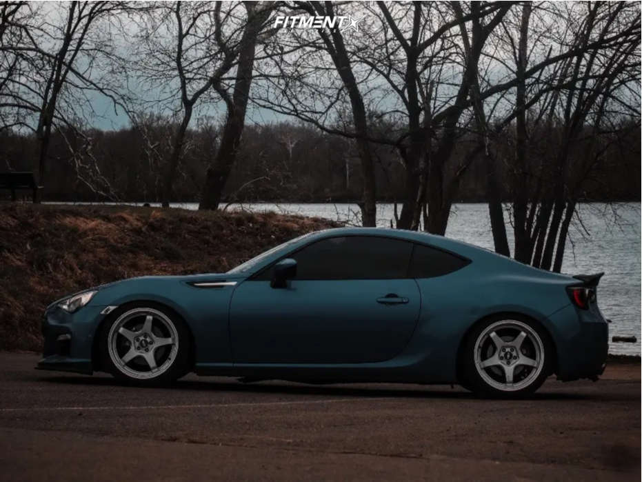 2013 Subaru BRZ Premium with 18x9.5 ESR AP5 and Vercelli 255x35 on ...