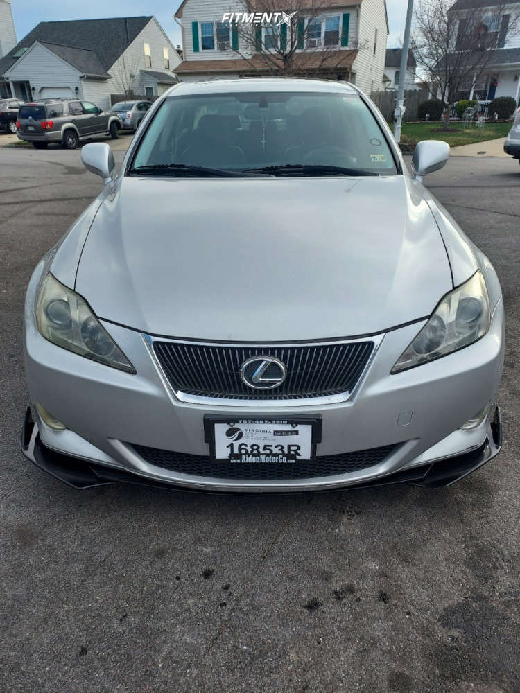2007 Lexus IS250 Base with 18x11.5 Spec-1 Sp-10 and Hankook 225x40 on ...