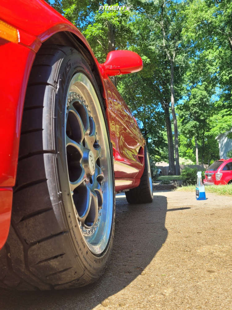 1995 Toyota MR2 Base with 17x7.5 Blitz Type 01 and Falken 235x45 on ...