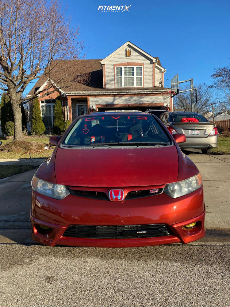 2006 Honda Civic Si with 17x8 ADV.1 Av06 and Toyo Tires 235x40 on ...